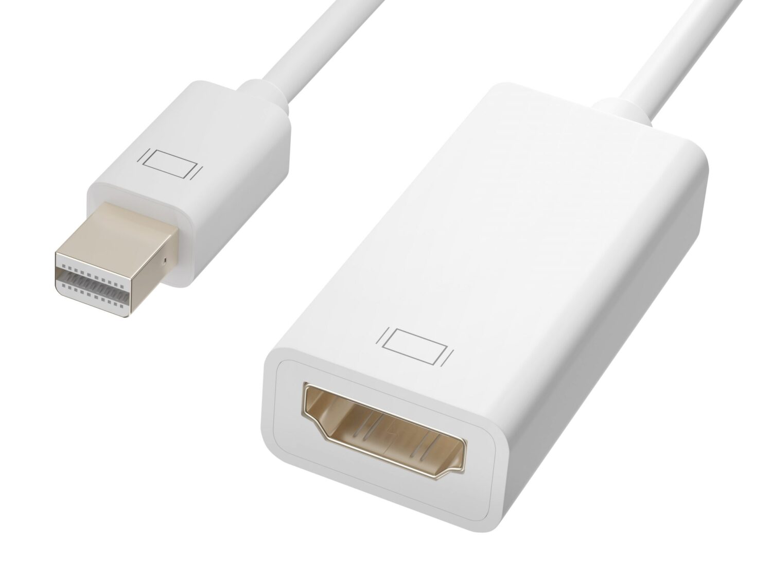 Mini DisplayPort Male to HDMI Female Adapter - UNC Group