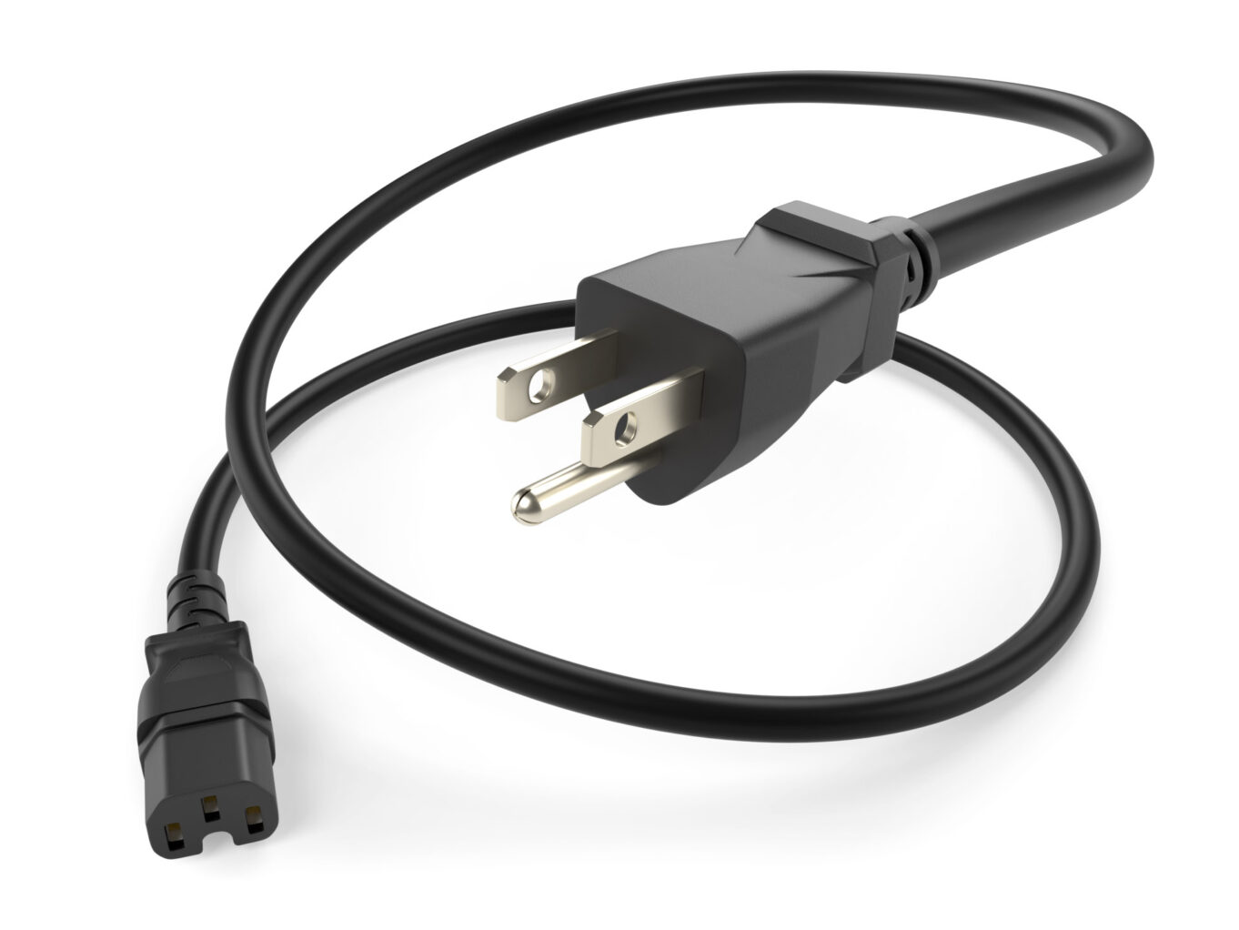 5/15P to C15 Power Cord, 15amp, 14awg - UNC Group