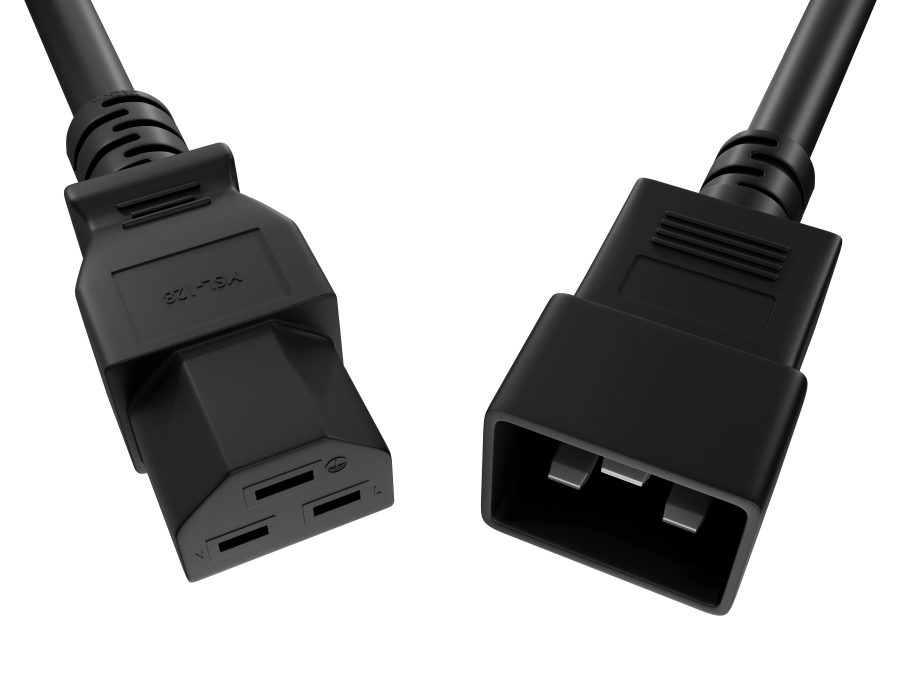 IEC C20 to C21 Power Cord - High Quality - Unirise USA