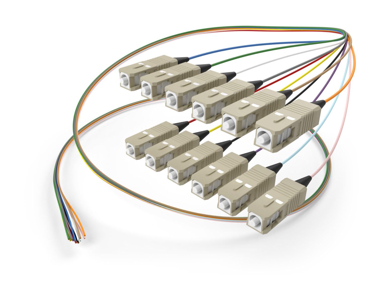 SpeedaLite™ OM3 10GIG Pigtails - UNC Group